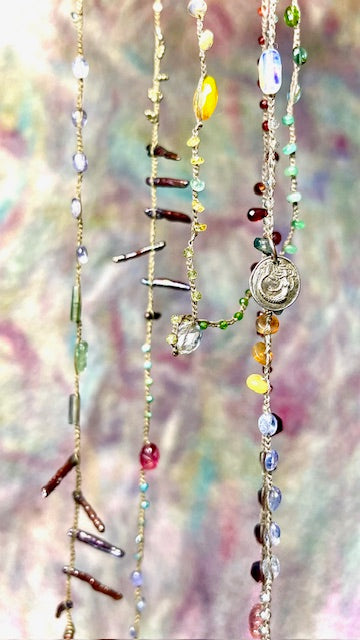 Magic Thread Necklace Workshop CLASS – GreenGirlStudios