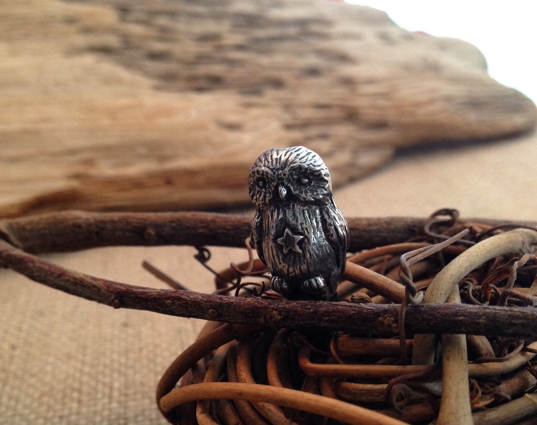 134-Green Girl Studios Barn Owl – GreenGirlStudios