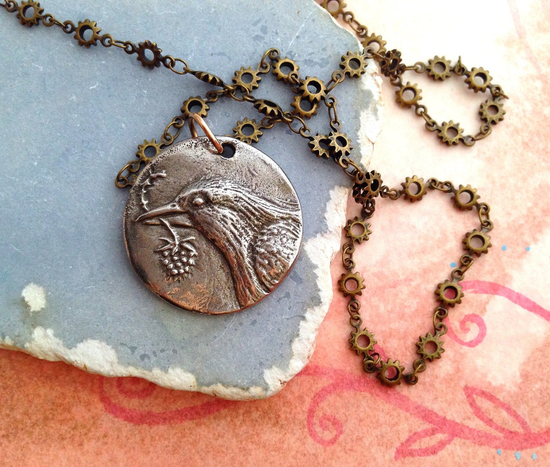 468-Green Girl Studios Bird Hope Coin – GreenGirlStudios