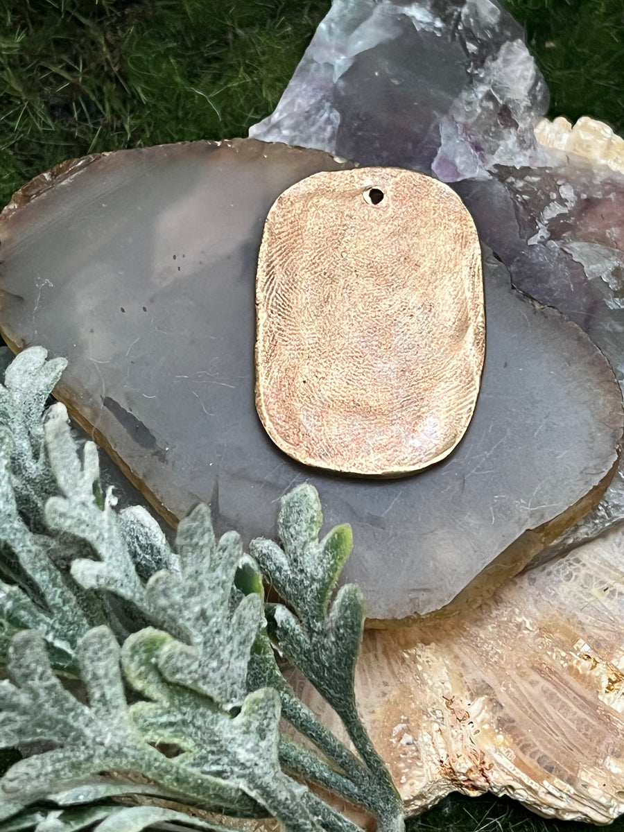 Bronze Mandrake Lady Coin Pendant – GreenGirlStudios